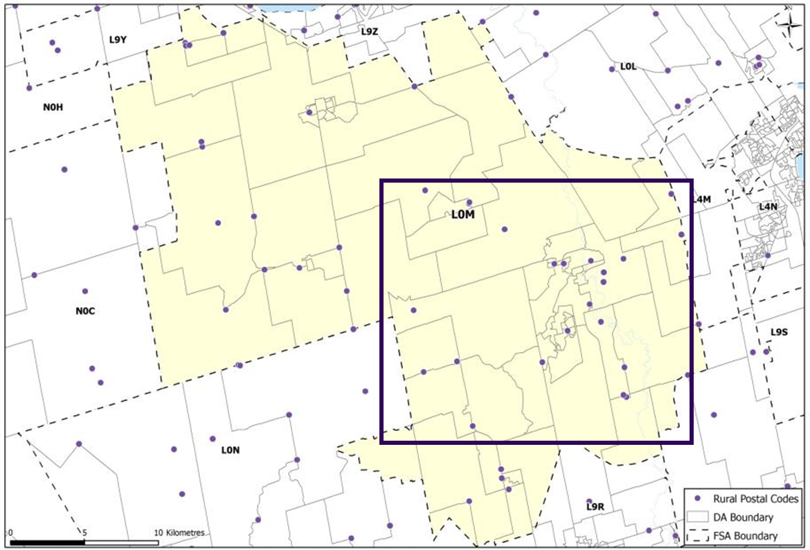 4. Putting It All Together: How the Postal and Census Geographies are ...