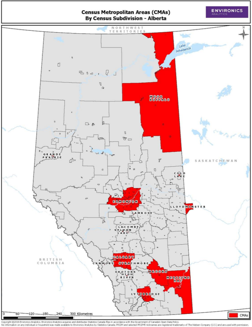 What are Metropolitan Influenced Zones (MIZ)? – Environics Analytics ...